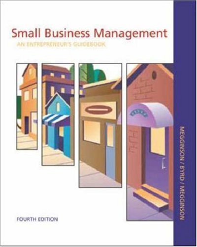 Small Business Management : An Entrepreneur's Guidebook with CD ...