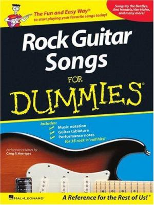 Rock Guitar Songs for Dummies book by Greg P. Herriges: 9781423407768