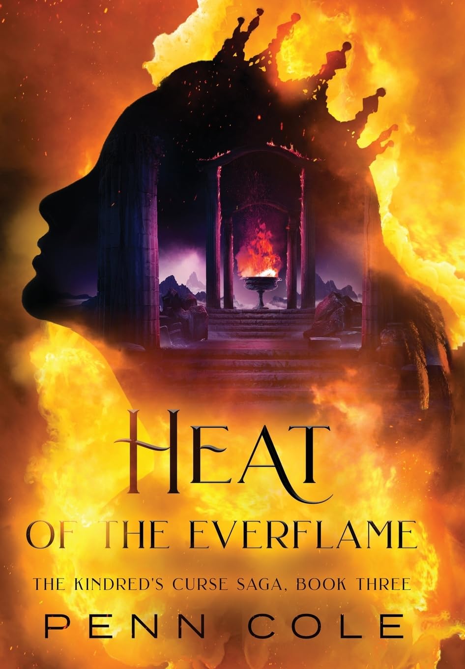 Heat of the Everflame (The Kindred's Curse Saga) used book by Penn Cole ...